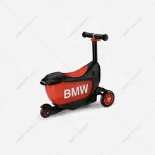 BMW KIDS SCOOTER BLACK/ORANGE – Eurokars Auto SG